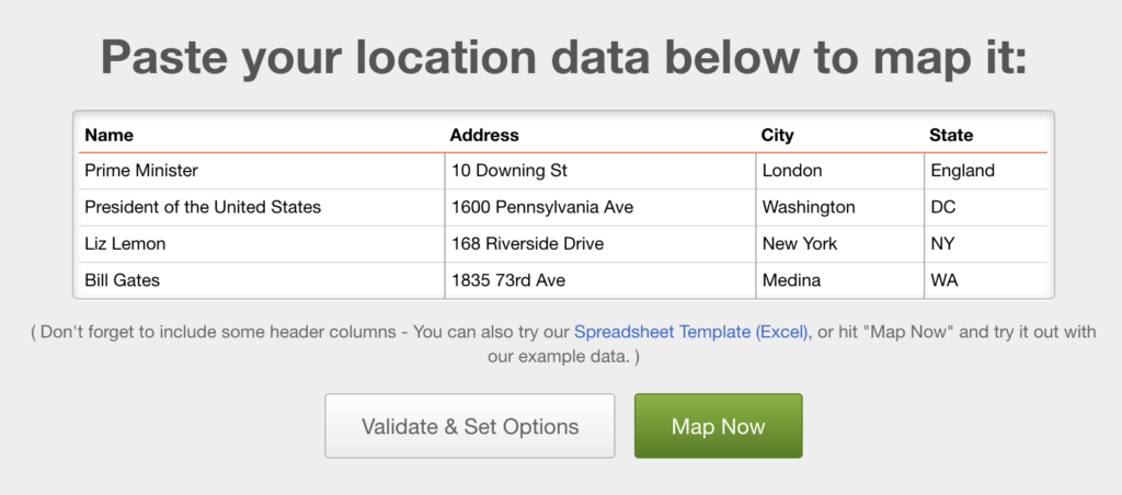 How do I import addresses into Google Maps? - BatchGeo