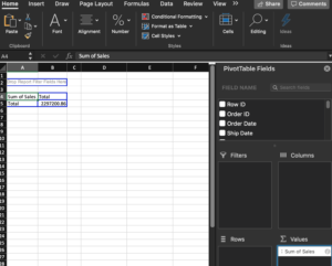 Use an Excel Pivot Table to Count and Sum Values - BatchGeo