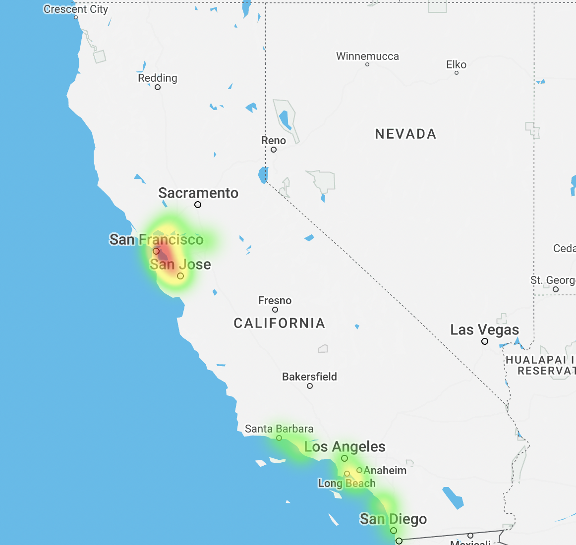 US Cities Most Impacted by Rising Sea Levels - BatchGeo
